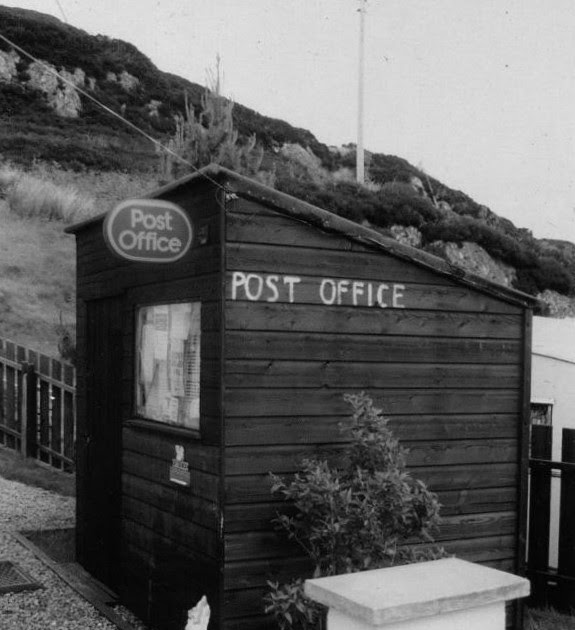 Tour Scotland: Old Photograph Post Office Kylesku Sutherland Scotland