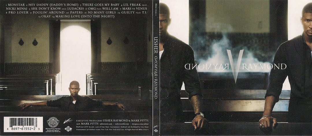 Encarte: Usher - Raymond V. Raymond - Encartes Pop