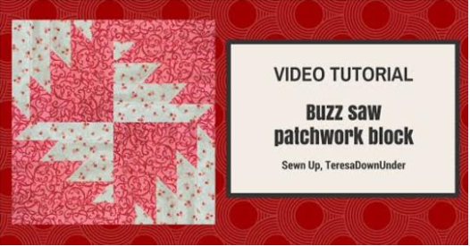 FATTO A MANO: Blocco circolare in patchwork