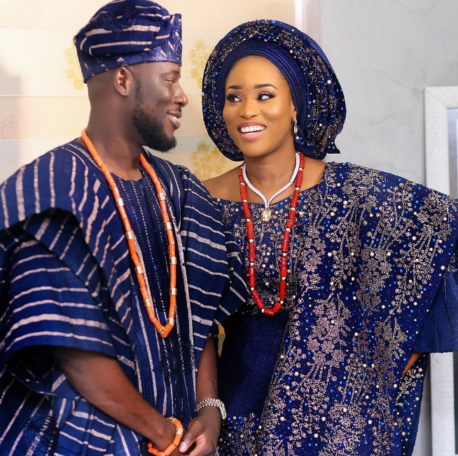 Check Out This Beautiful Nigerian Bride & Her Groom On Their Wedding ...