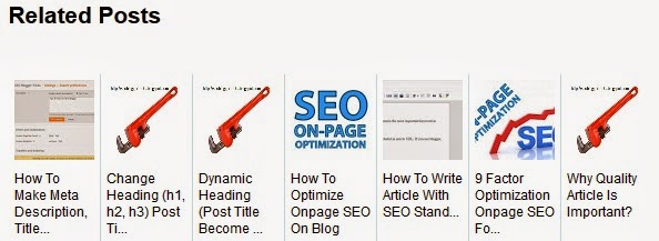 SEO Secrets Exposed : How To Make Related Posts With Thumbnail On Blogger