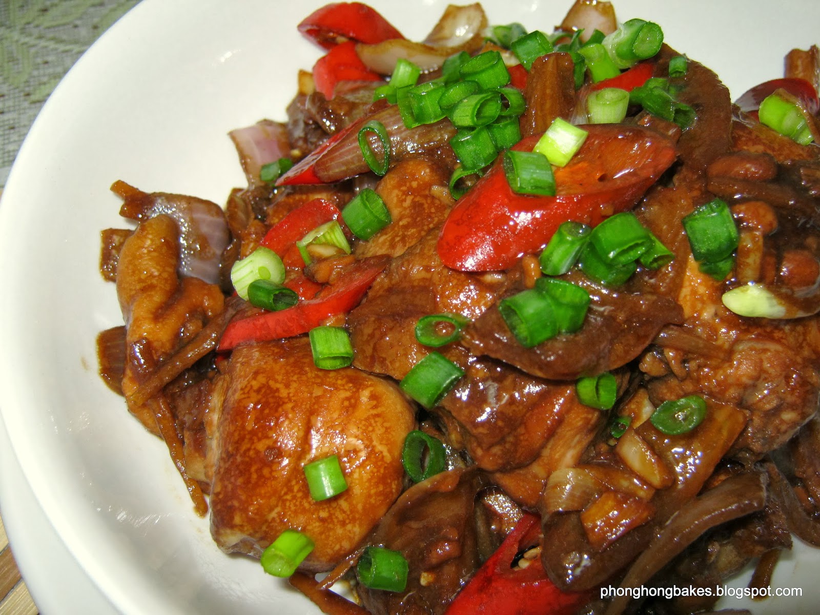 PH the Malaysian Carnivore: Chicken With Soya Bean Paste (Taucheow Chicken)