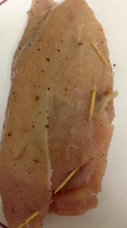 Cook, eat and love!: Frango com Pêra Caramelizada e Risotto de Gorgonzola