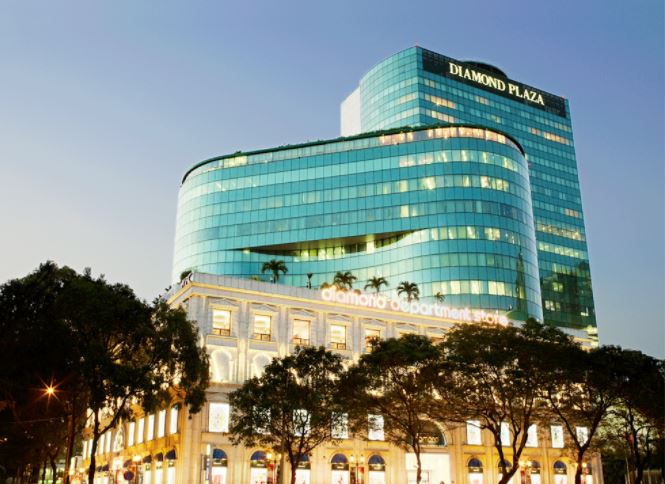 Bản vẽ trung tâm thương mại Diamond Plaza