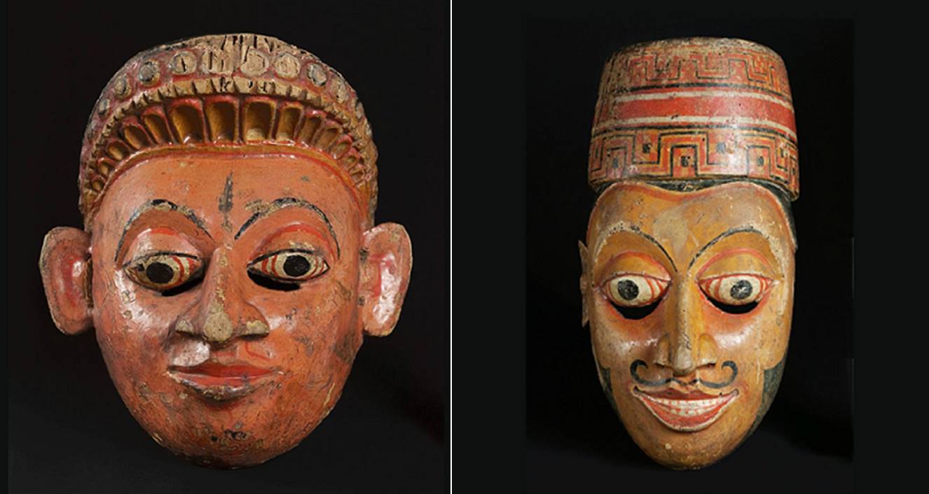 Thong's Masks Collection: Kolam masks, the stories of Srilanka village
