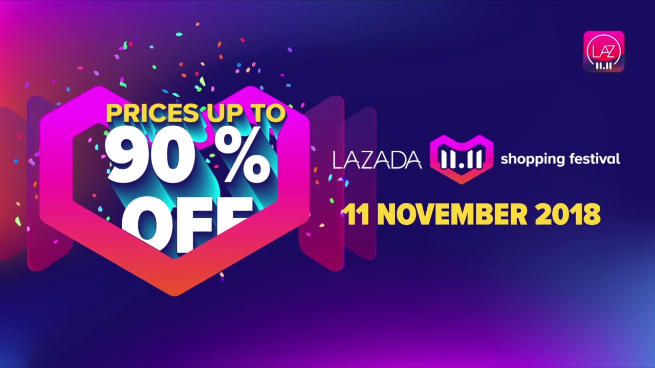 Lazada 11.11 Shopping Festival 2018