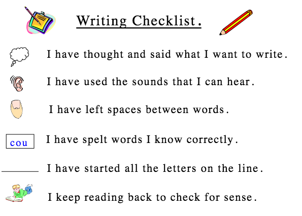 Year 1 York and Leeds: Writing Checklist!!