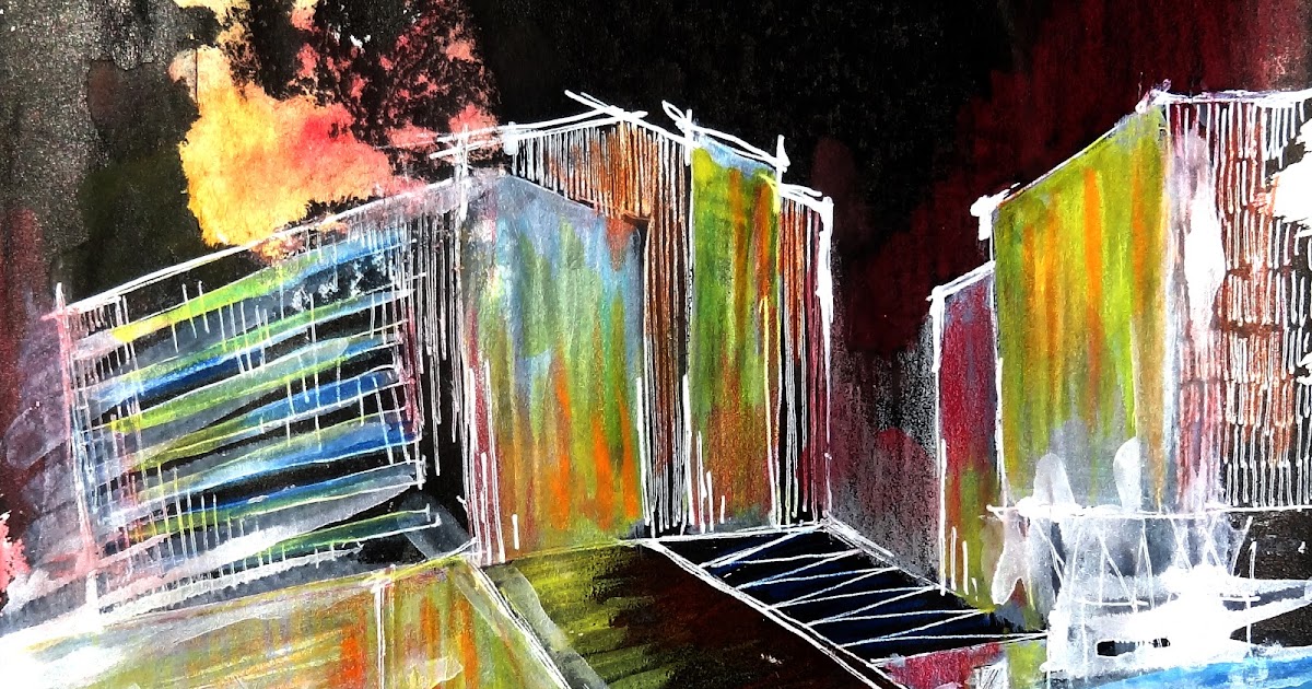 Architecture Illustrations | Experimenting new techniques | Dana ...