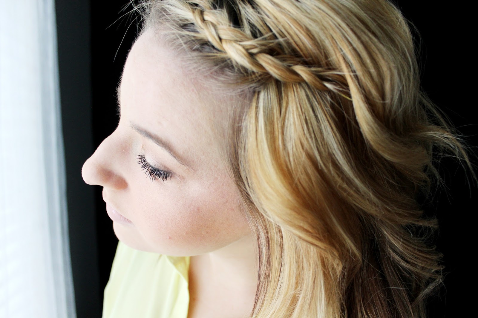French Braided Bangs / AUBREY KINCH