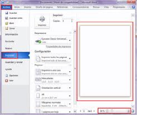 Como poner vista preliminar en word 2010 - pilotpoo