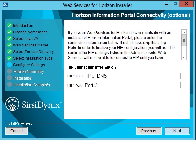 The OptionKey Blog: How to setup Horizon Web Services