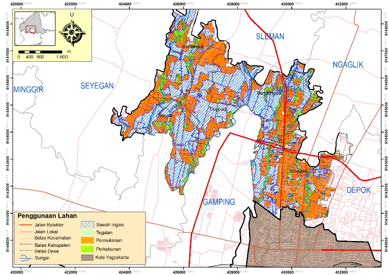 Studio Perencanaan (Sleman-Yogyakarta): Peta