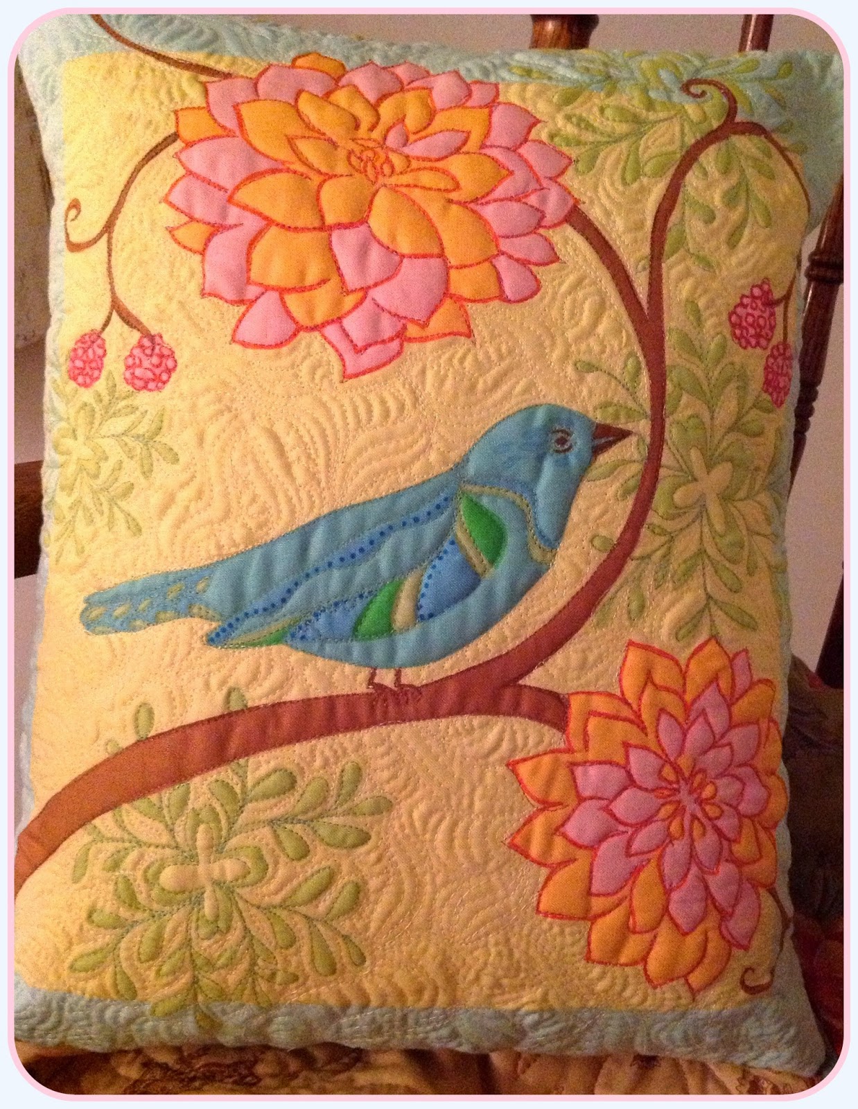 Karen's Quilts, Crows and Cardinals: Bloggers Quilt Festival - Quilted ...