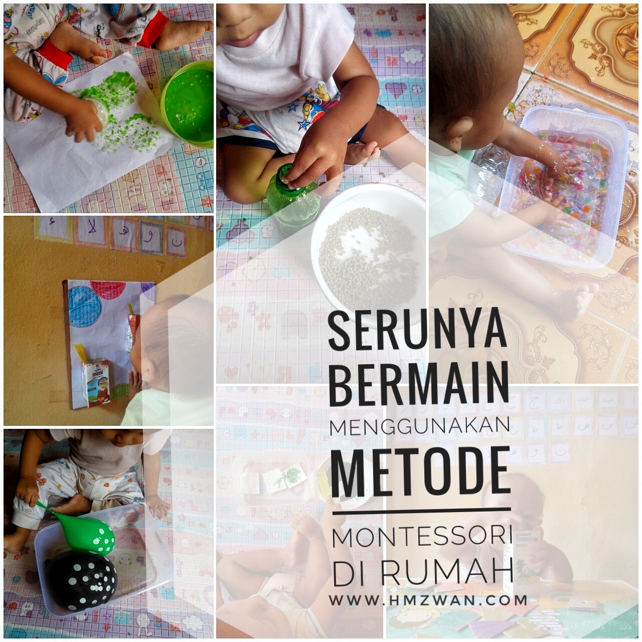 HM Zwan: Serunya Bermain Menggunakan Metode Montessori di Rumah