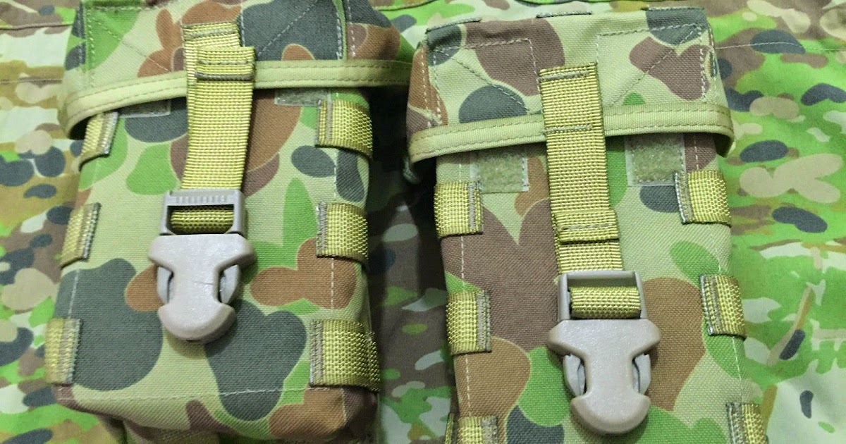 Webbingbabel: Australian Army Crossfire DPCU Medium Pouches