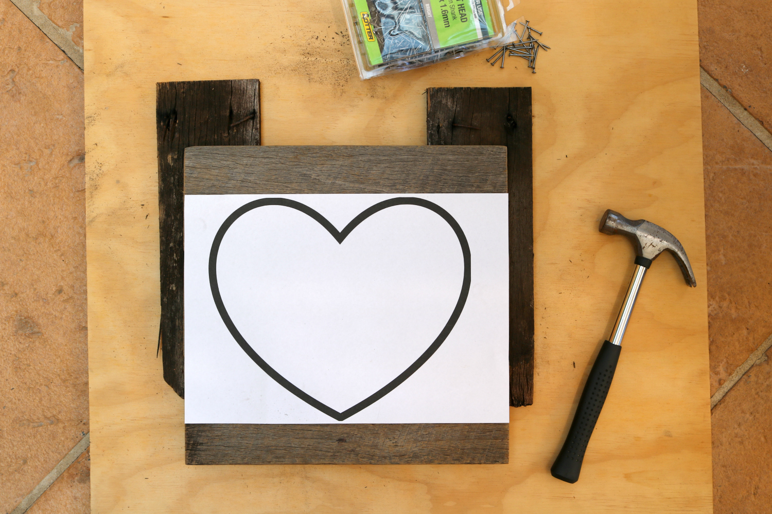 Southern In Law: How to Make String Art Using Recycled Wood (an Easy ...