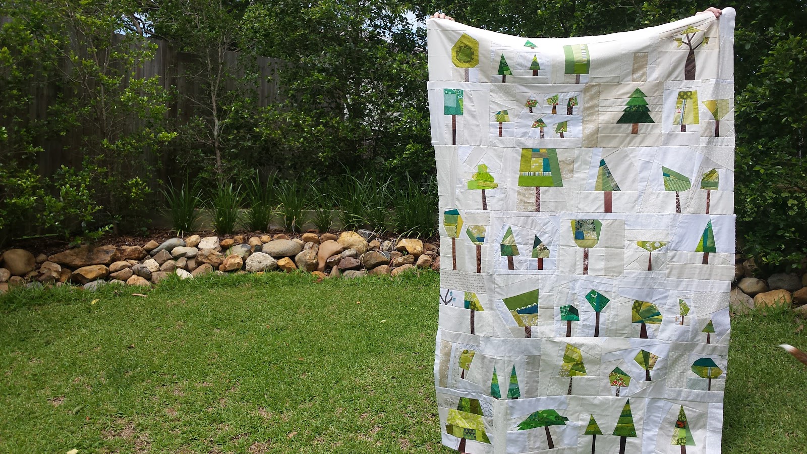 Community Quilting - A Forest