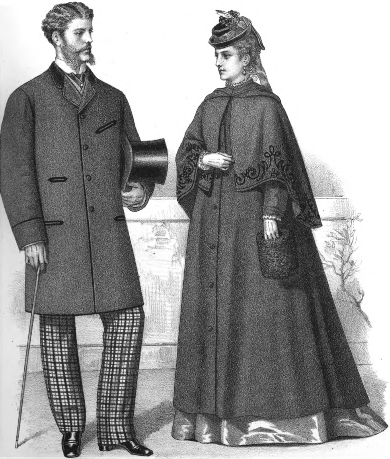 19th Century Historical Tidbits: 1872 Men's Fashions