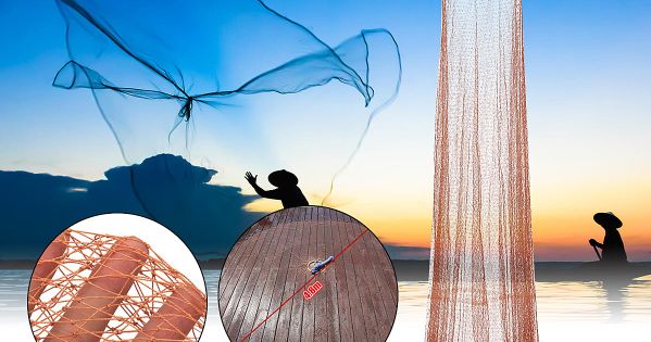 American Deals: 15ft Fishing cast-nets only 45.00 usd