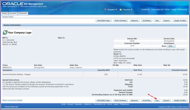 Oracle Applications: Oracle R12 Credit Card Payments Setups and Process