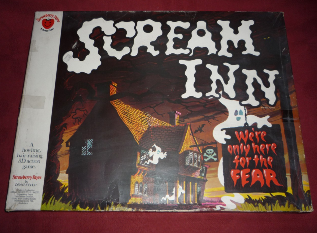 Wacky Comics!: Scream Inn Board Game!