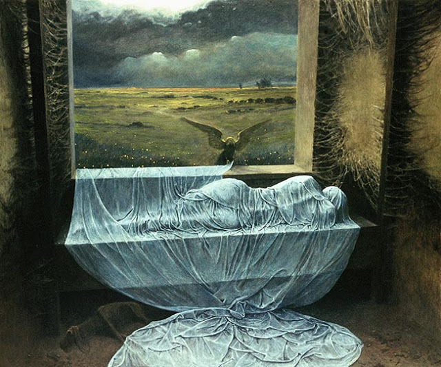 Zdzisław Beksiński: El hombre que inmortalizó sus pesadillas. - Artmazing!