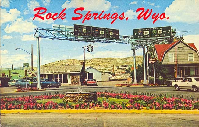 *Postcard Gems: Rock Springs, Wyoming