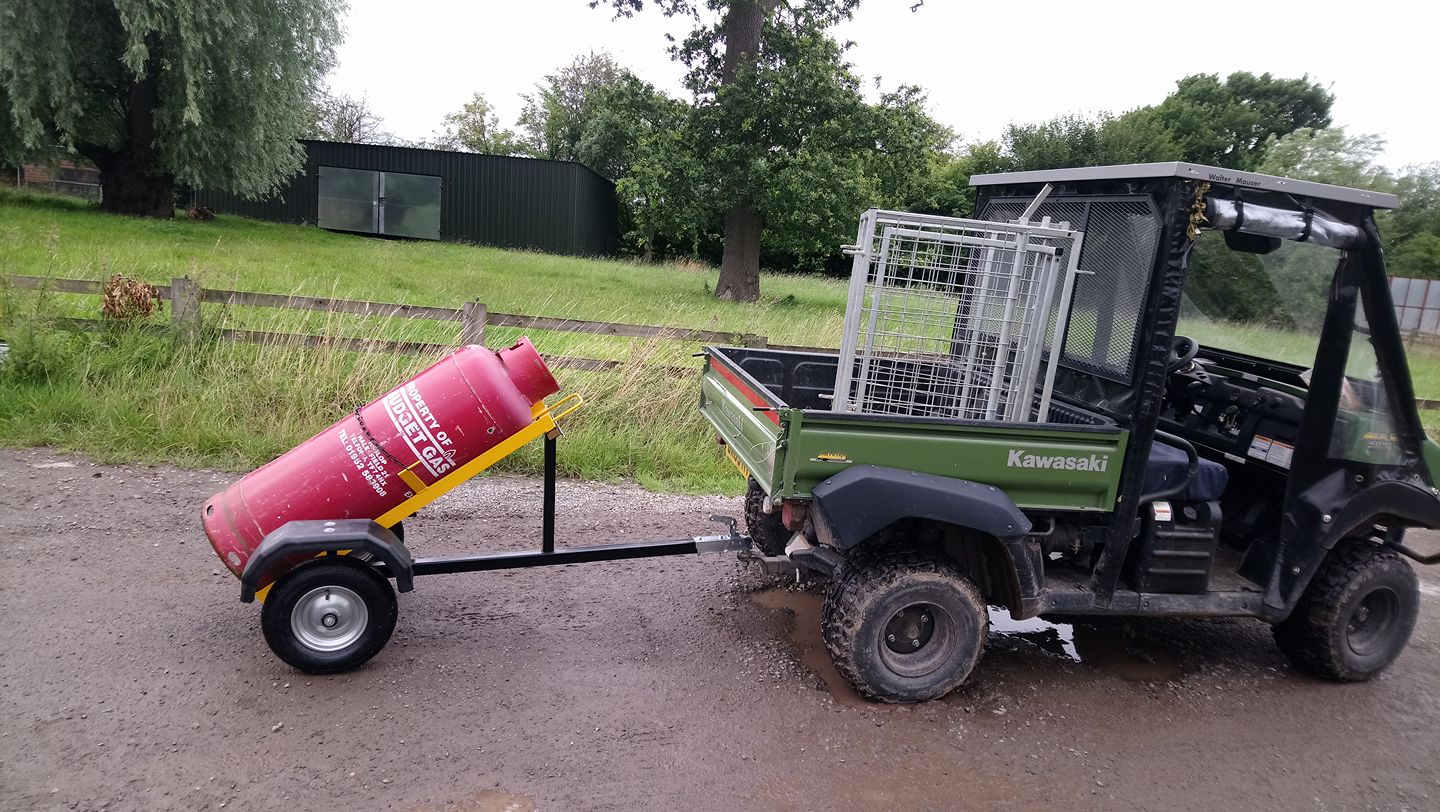 Gas Bottle Trailers | Trailer For Moving Gas Cylinders: Single Bottle