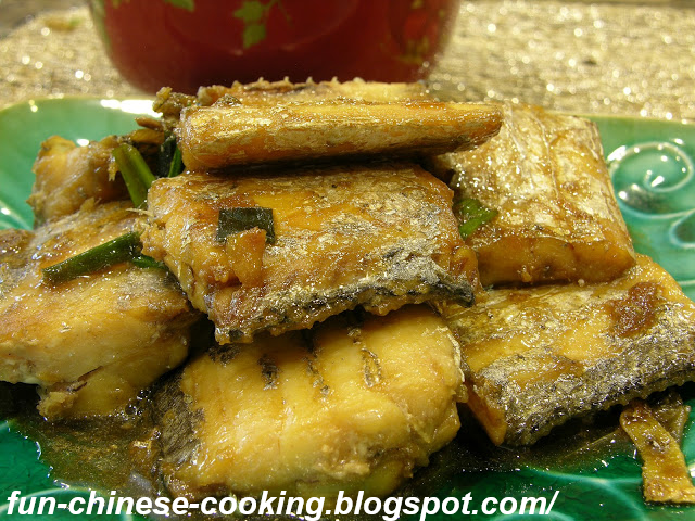 Fun Chinese Cooking - Spring Tulip's Recipes: Pan Fried Belt Fish Stew ...