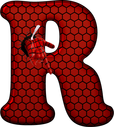 Alfabeto con la Mano de Spiderman. | Alfabeto de superhéroes ...