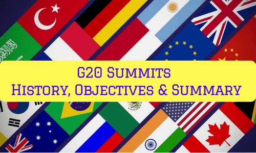 G20 Summits: History Objectives & Summary | Csslord