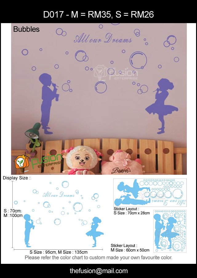 Our Life Journey: Wall Sticker Bilik Tidur