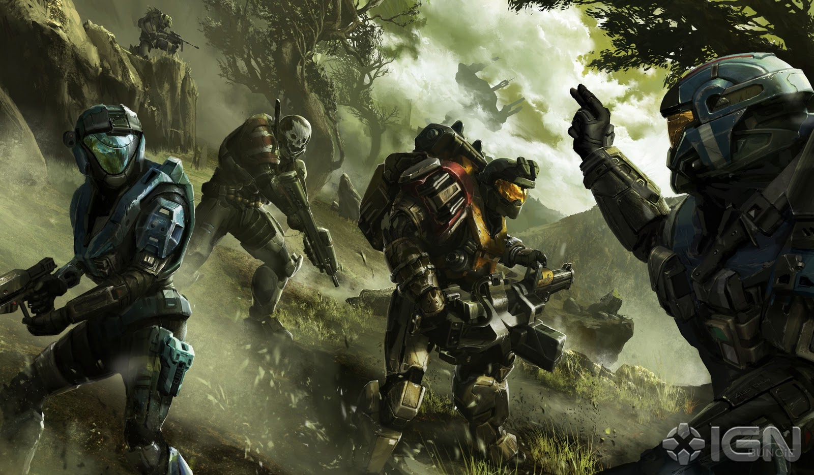 Halo New Wallpaper Art Poster - HD | Zeromin0