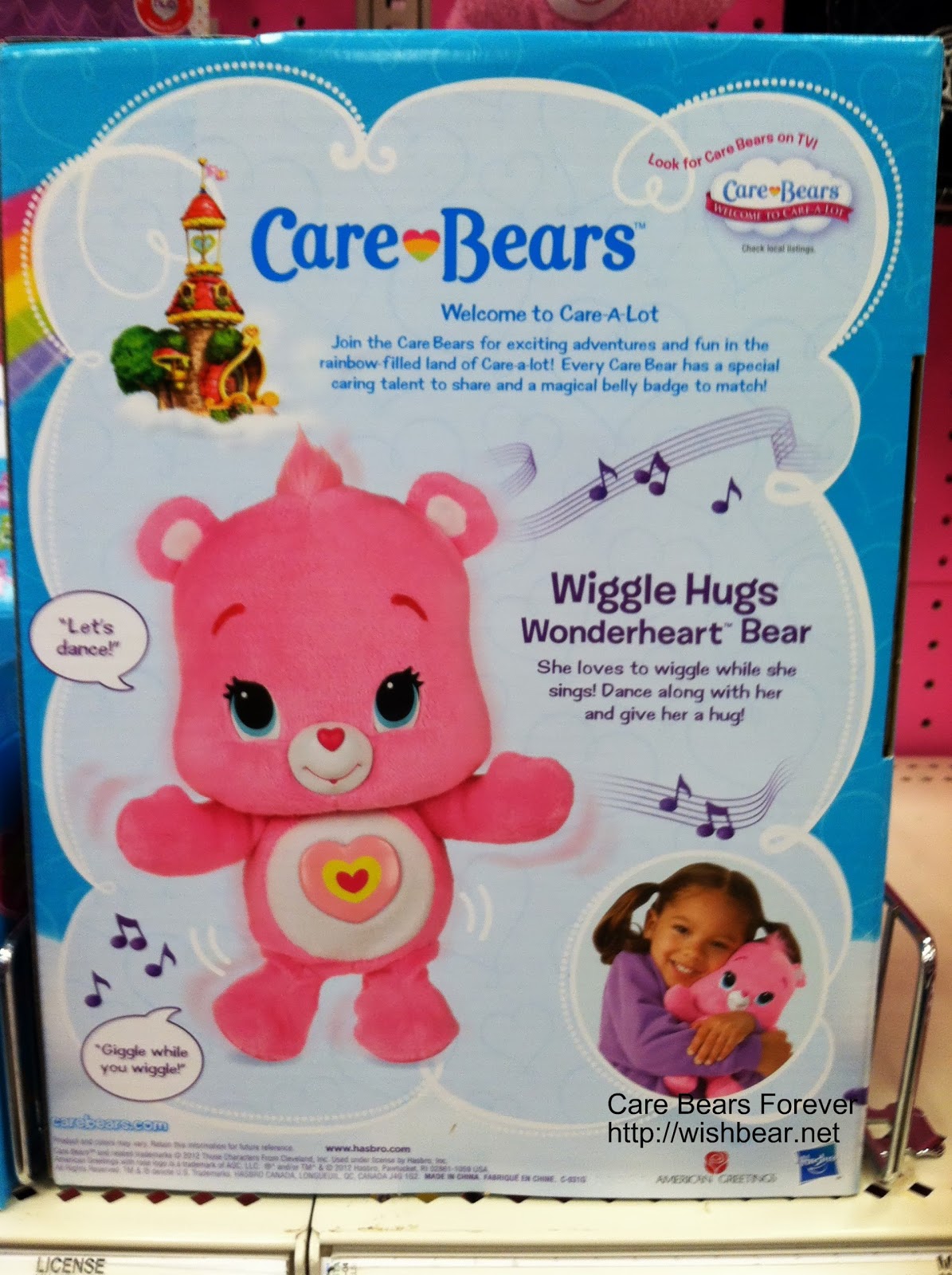 Care Bears Forever: Wiggle Hugs Wonderheart Bear