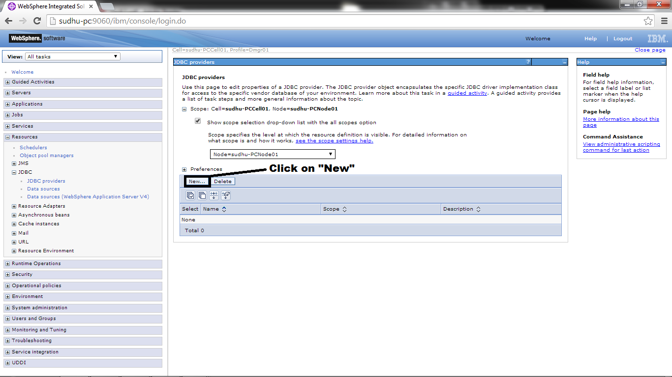 Ibm Websphere Application Server Configuration Db2 Datasource In Websphere Application Server 7172