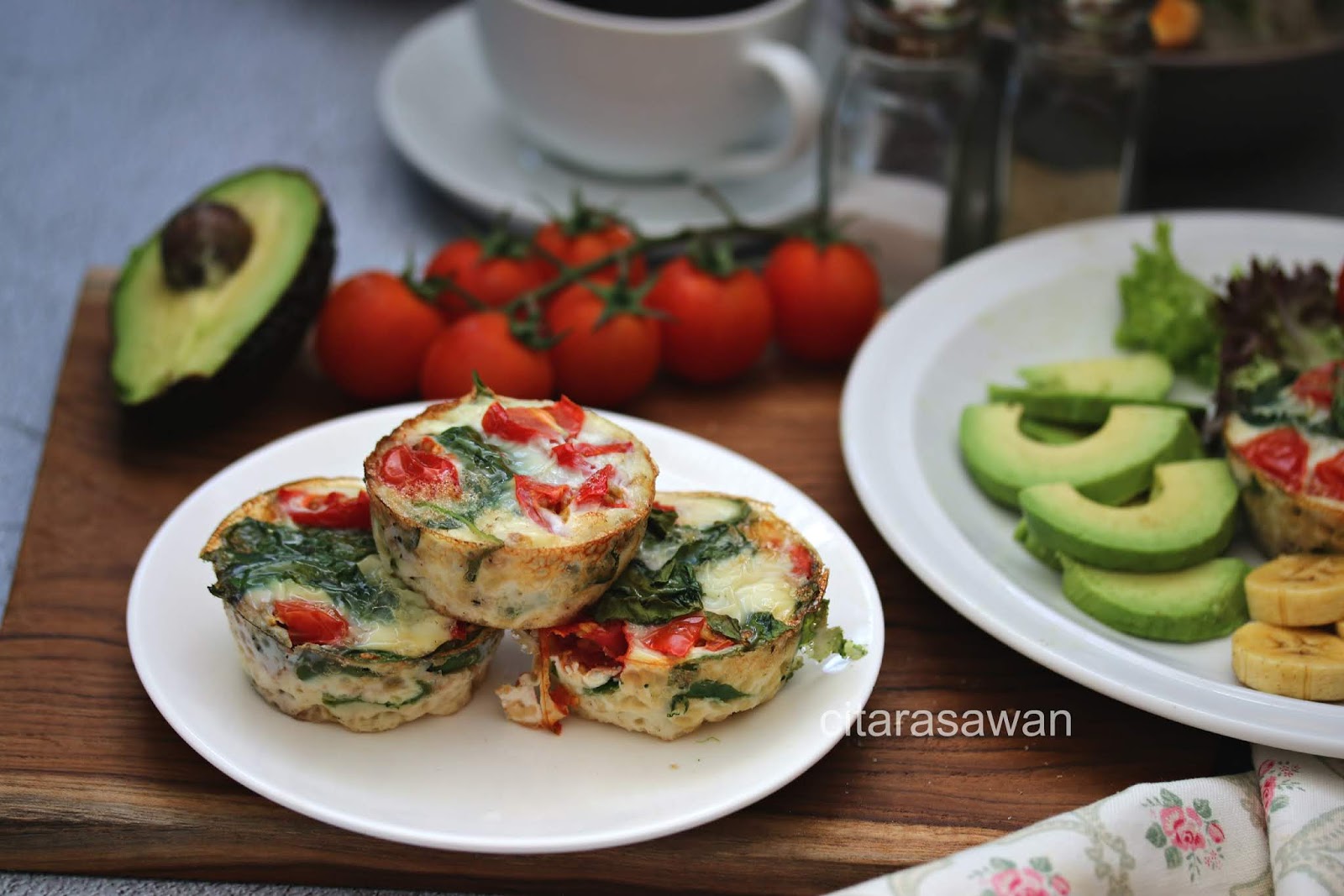 Muffin Bayam Putih Telur ~ Resepi Terbaik