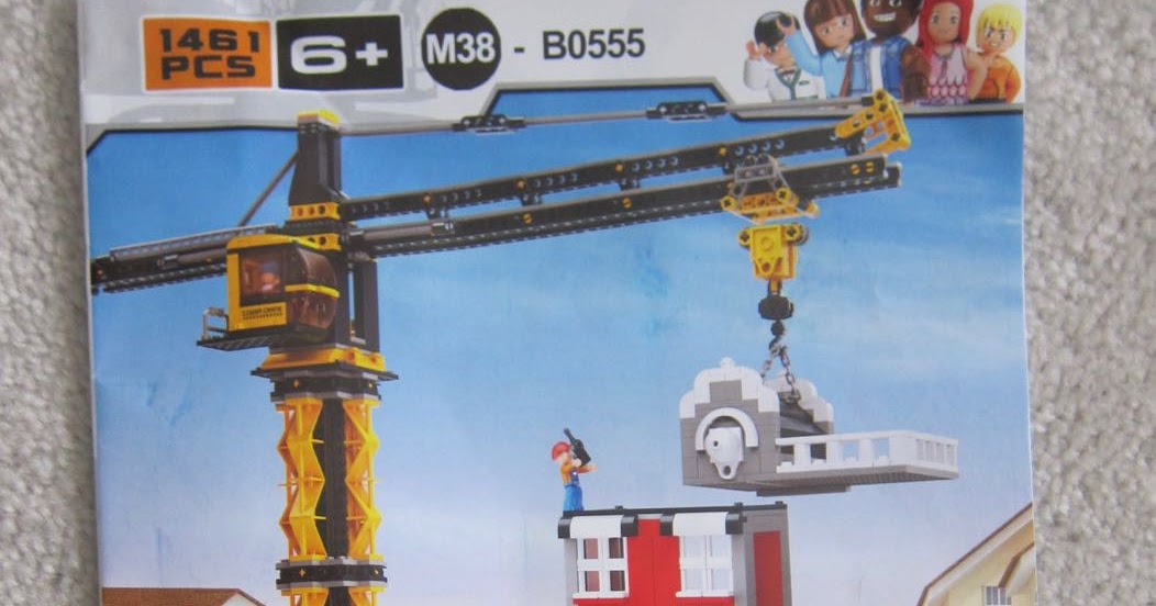 It's Not Lego: Sluban M38-B0555 Not Lego Tower Crane Set Review - Part One