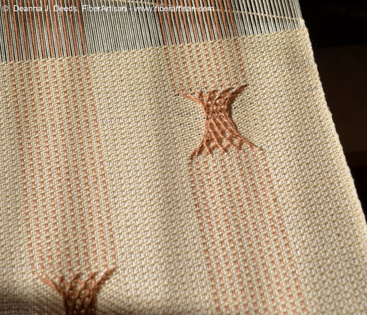 A FiberArtisan's Weaving Path: Upcoming Workshop: Layering Sprang on ...