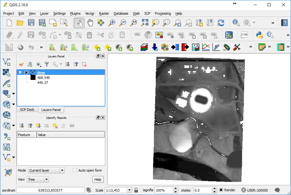 dominoc925: Use PDAL to generate a DEM from a LiDAR LAS file