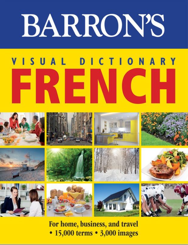 Dil-and-Language : barrons visual dictionary french française fransızca