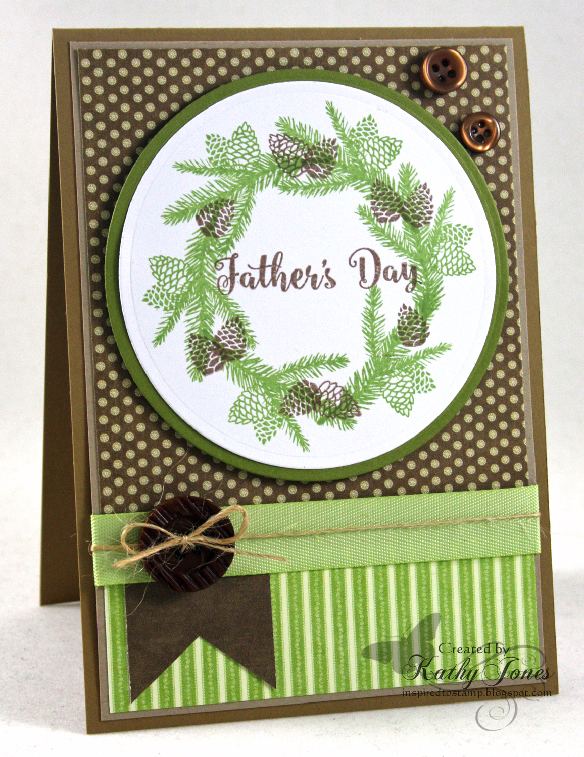 Inspired to Stamp: Going Rustic!