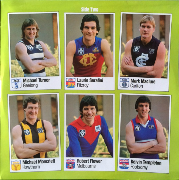 Rock On Vinyl: W.O.C.K on Vinyl: Various - AFL Footy Favourites (1981)