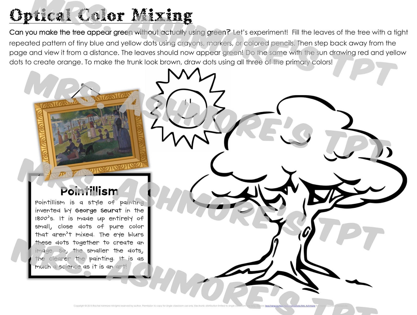 Our Small-Town Idaho Life: ART 101 FOR KIDS