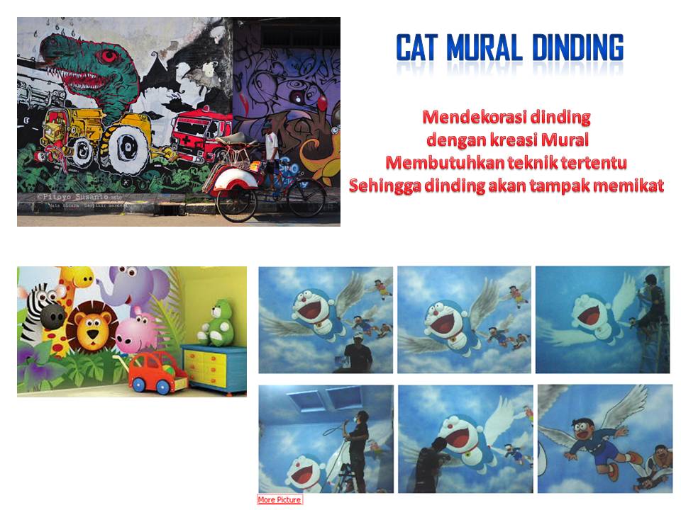 desainrumah: TEKNIK MELUKIS MURAL DENGAN CAT TEMBOK