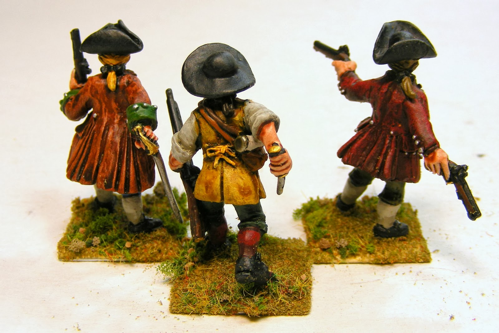 Evil Bob's Miniature Painting: 28mm F&IW Civilians from Galloping Major