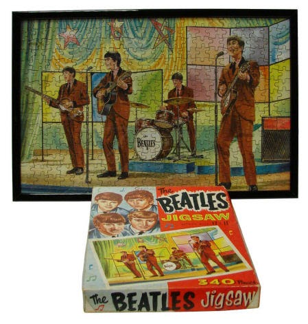 Artifact: Vintage Beatles jigsaw puzzles