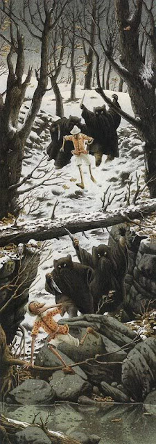 çizgili masallar: The Adventures of Pinocchio by Roberto Innocenti - Part 2