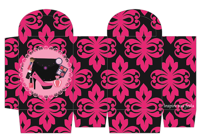 Make Up Party: Free Printable Boxes and Free Party Printables. | Oh My ...