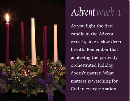 The Same But Different: First Sunday of Advent - Hope (read Psalm 25:1-10)
