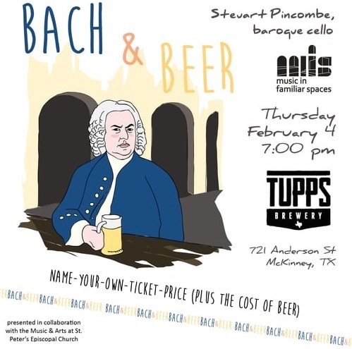 Bach & Beer come together for classical pairing at Tupps, February 4 ...